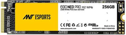 Ant Esports 690 Neo Pro M.2 NVME 256 GB All in One PC's Internal Solid State Drive (SSD) (90 Neo ...