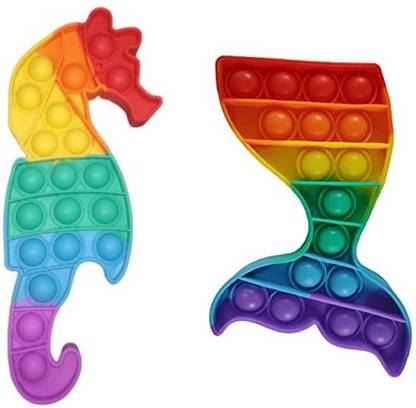 totoy Puppet Pop it fidget Toys, push bubble fidget sensory Finger ...