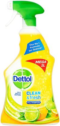 Dettol Clean & Fresh Multi Purpose Cleaner 1 L Sparkling Lemon & Lime ...
