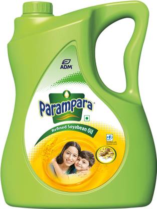 Parampara Refined Soyabean Oil Can Price in India - Buy Parampara ...