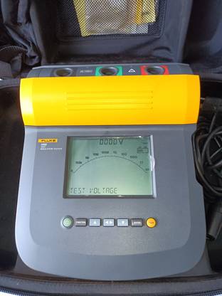 FLUKE 1555 10kv Insulation Tester Lab Resistance Box Price in India ...