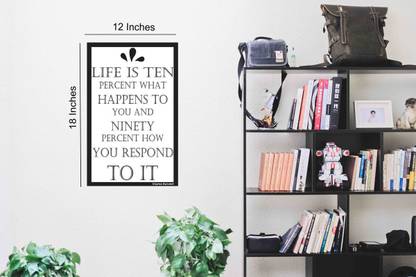 Motivational Quote Wall Poster|Wall Decor|Decorative Poster For Study ...