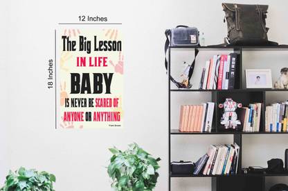 Meaningful Quotation Poster For Decoration|Interior Decorative Wall ...