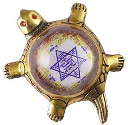 WEBUSH SHRI KUBER TURTLE / TORTOISE YANTRA Glass Yantra Price in India ...