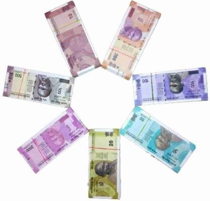 Dixit Playing Indian Currency Notes for Fun Paper Kids 20 Each x 7 ...