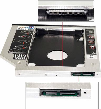 TERABYTE 9.5MM Internal 2.5''SATA Second HDD CADDY CD/DVD-ROM to ...