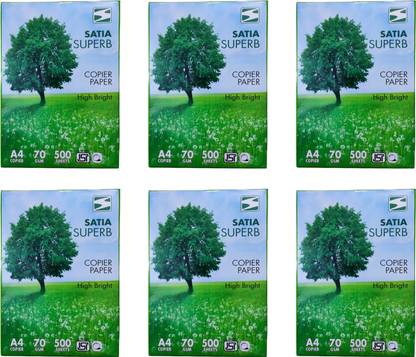 Flipkart.com | Satia printer A4 UNRULED A4 70 gsm Copy Paper - Copy Paper