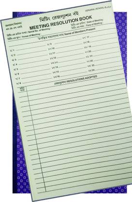 ANVIS Meeting Resolution Register Meeting Resolution Register in ...