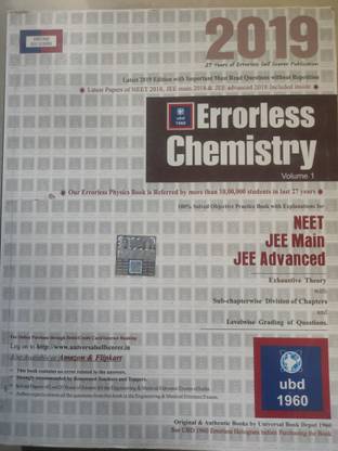 Errorless Chemistry: Buy Errorless Chemistry by Shri Mohan Lal Gupta at ...