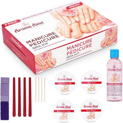 AROMA AINA Pro Manicure Pedicure SPA Kit FREE Manicure Pedicure ...