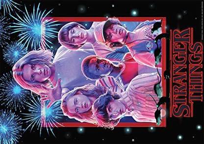 Buffalo Games Stranger Things Fireworks - 500 Piece Jigsaw Puzzle ...