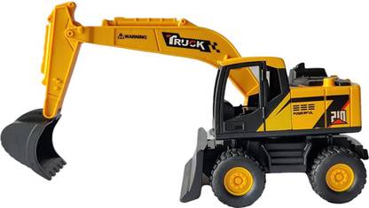 DEZICON ECOM Construction LongCraneExcavatorTrucks Rotate by 360 Degree ...