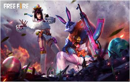 Free Fire Poster For Room Paper Print - Gaming, Decorative posters in ...