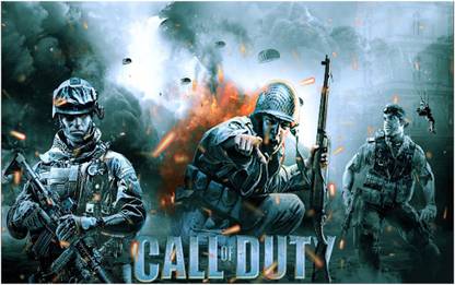 Call Of Duty Poster For Room Paper Print - Gaming posters in India ...