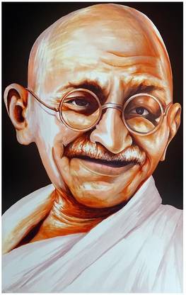 Mahatma Gandhi Poster For Room Paper Print - Quotes & Motivation ...