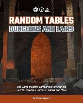Random Tables: Dungeons And Lairs: Buy Random Tables: Dungeons And ...