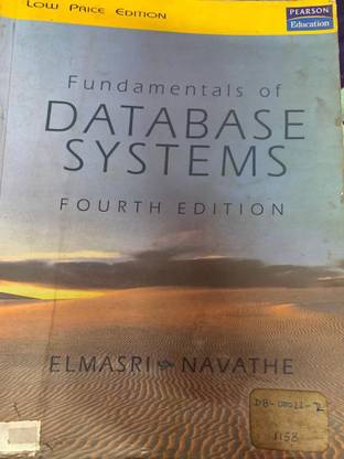 Fundamentals Of Database Systems: Buy Fundamentals Of Database Systems ...