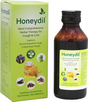 Honeydil Cough Syrup 120ml Price in India - Buy Honeydil Cough Syrup ...