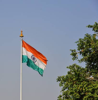 Flag Of India PhotoPaper Print Poster Photographic Paper - Educational ...