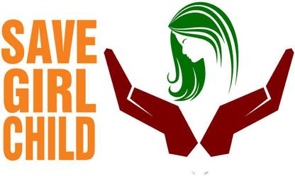 Poster Save Girl Child Poster Series 11 Wall Poster sl2005 (13x19 ...