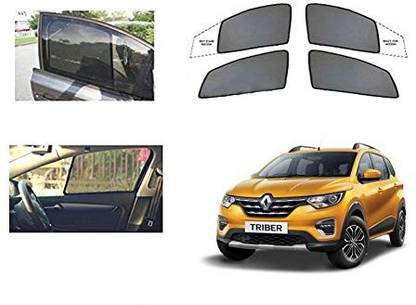 DM Rear Window, Side Window Sun Shade For Renault Triber Price in India ...