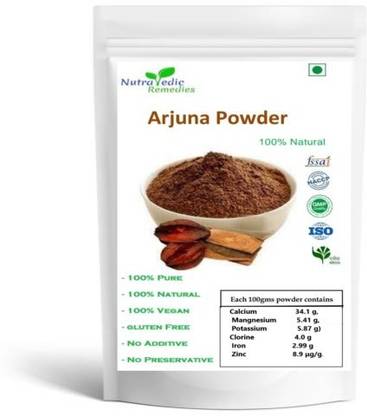 nutravedic remedies Arjuna Powder (400 gm) Price in India - Buy ...