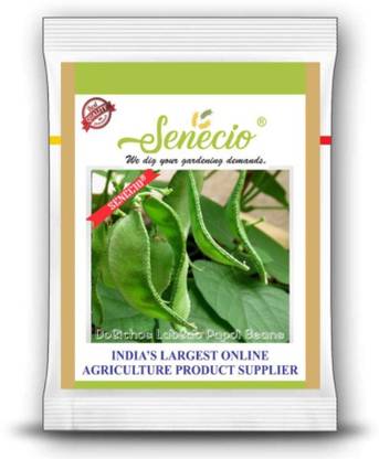 SENECIO® Dolichos Lablab Papdi Beans Seeds Pack Seed Price in India ...