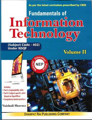 Fundamentals Of Information Technology Vol-2 For Class-10: Buy ...