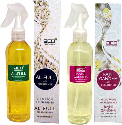 aco Alfull and Rajnigandha Trigger room freshner 500ml 2pc combo set ...
