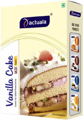 AACTUALA Vanilla Cake Mix (Eggless) - Instant Cake Mix Powder | Baking ...