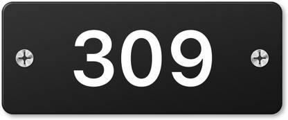 Flambird Numeral 309 Emergency Sign Price in India - Buy Flambird ...