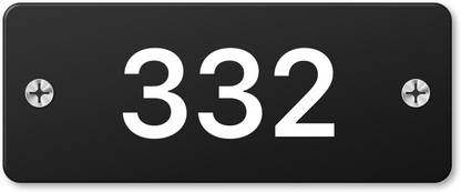 Flambird Numeral 332 Emergency Sign Price in India - Buy Flambird ...