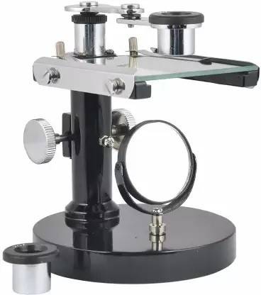 SSD Dissecting Microscope comp. with Brass fitting round base with 2 ...
