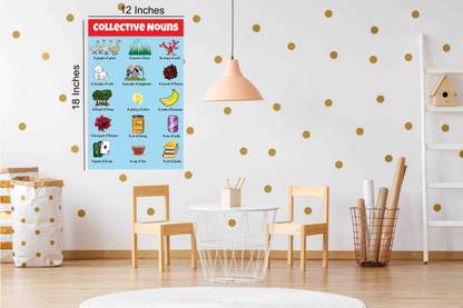 Kids Learning Sticker Poster|Collective Nouns|Educational Sticker ...