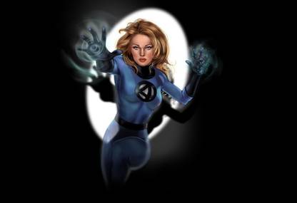 Poster Invisible Fantasy Girl Large Poster (36 X 24 Inch, Multicolour ...