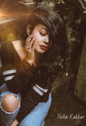 Poster Bollywood Singer Neha Kakkar (Large Poster, 300GSM Matt, 36x24 ...