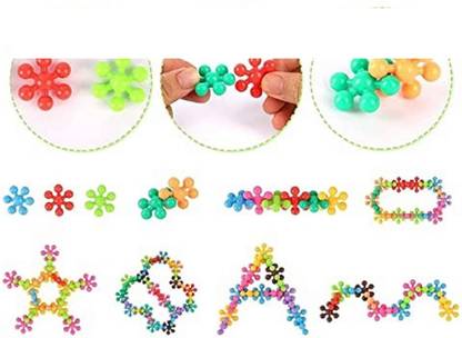 Toy Zoom Star Links Multicoloured Educational Interlocking Building ...