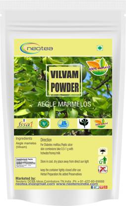neotea Vilvam Leaf Powder Aegle Marmelos 300g Price in India - Buy ...