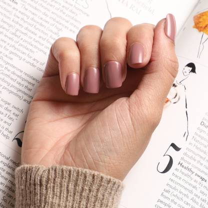 Lick - Press on Nails 12 Pcs Square Shape Artificial/False Nails ...