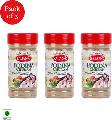 SAAJAN-G PODINA CHURAN ENG 3 Pack PODINA Price in India - Buy SAAJAN-G ...