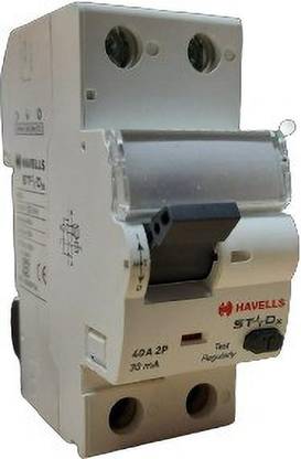 HAVELLS STADX RCCB 40A 2P RCCB 40A 2POLE (STADX) MCB Price in India ...