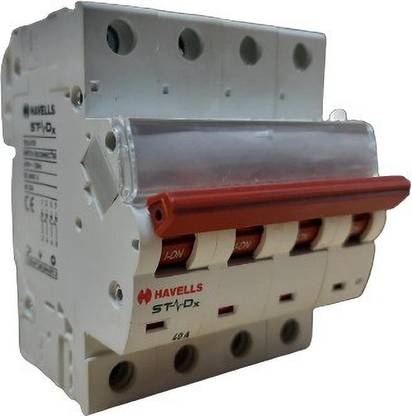 HAVELLS ISOLATOR 4POLE 40A STADX IS40A4P STADX IS40A4P MCB Price in ...
