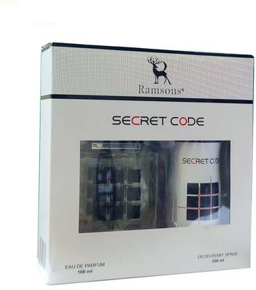 Buy RAMSONS Secret Code perfume 100ml , Deodorant 200ml gift pack ...