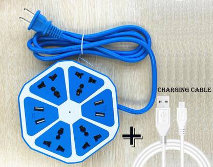 POZUB Socket Extension Boards Power Board Universal USB Extension Cable ...