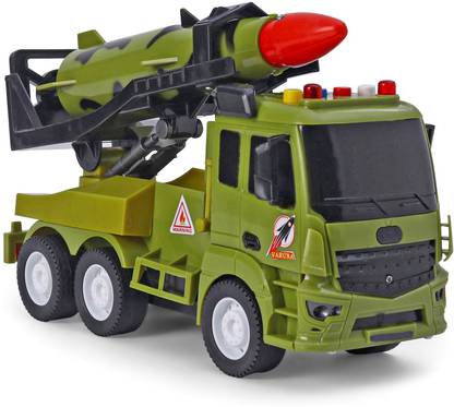 NIJEK STORE Friction Powered Missile Launcher Varuna Truck Toy with ...