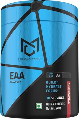 muscle curved EAA RECOVERY DRINK (BUILD HYDRATE FOCUS) EAA (Essential ...
