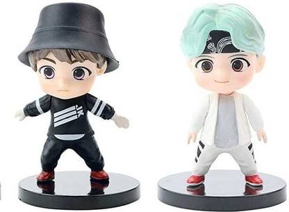 JAINSON MARTIN BTS Mini Dolls SUGA And Jungkook for BTS Army and Kpop ...