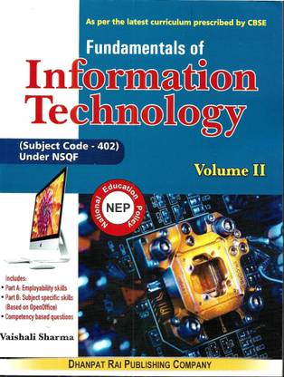 FUNDAMENTAL OF INFORMATION TECHNOLOGY VOL-2 (Subject Code-402): Buy ...