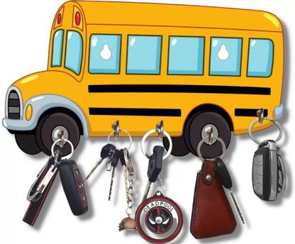 DWC BUS KEY HOLDER Wood Key Holder Price in India - Buy DWC BUS KEY ...