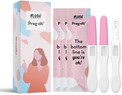 PLUSH Preg-Oh! Midstream Pregnancy Test Kit Price in India - Buy PLUSH ...